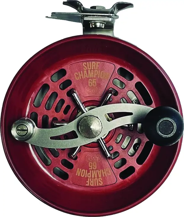 ALVEY SURF CHAMPION REEL S/STEEL BACK