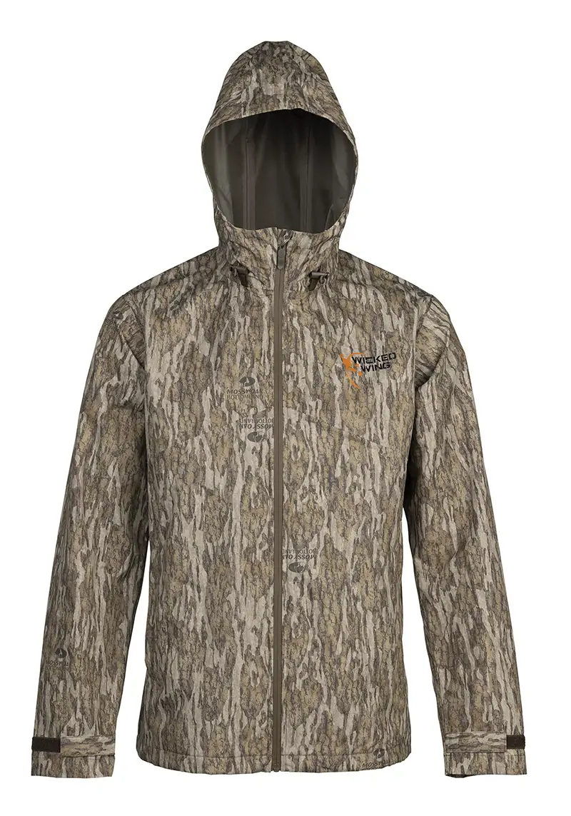 BROWNING RAIN SHELL JACKET WATERPROOF MOBL LARGE