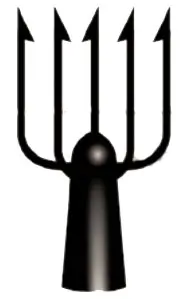 BM FISH/FROG SPEAR 3-TINE 3.5x9in