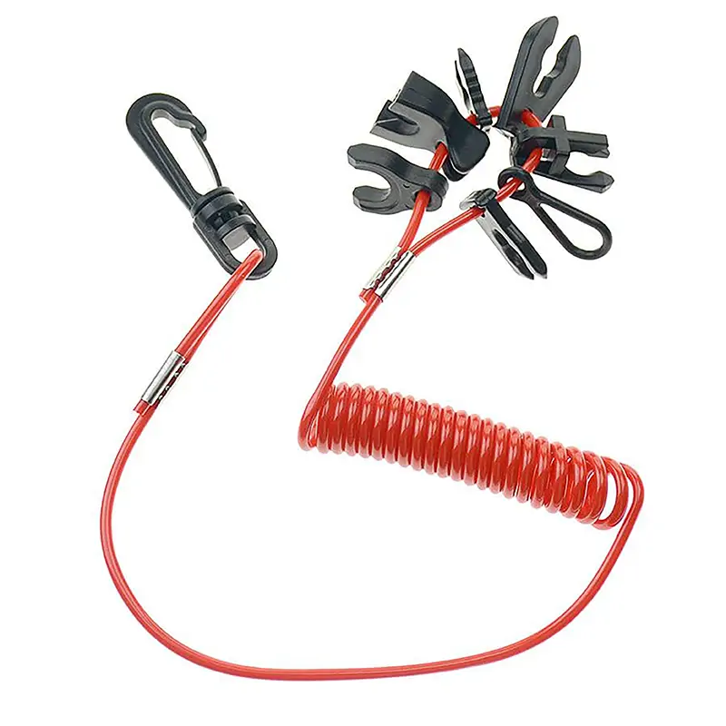 BOATING ESSENTIALS KILL SWITCH KEY COILED UNIVERSAL