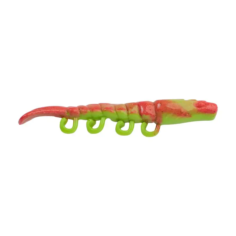 BERKLEY GULP SW TURBO SHRIMP 4in 4pk NUCLEAR CHICKEN