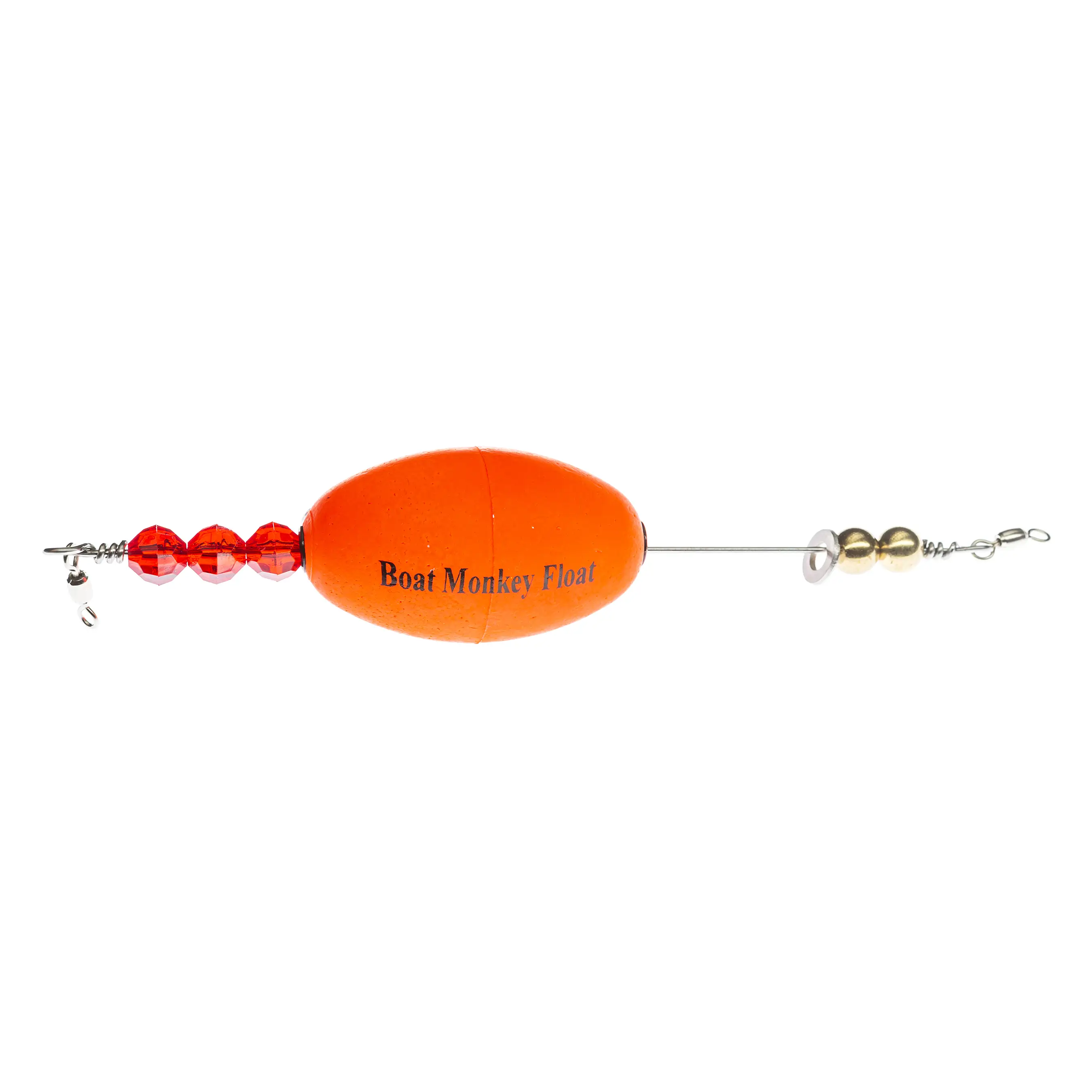 BOAT MONKEY OVAL FLOAT RIG 2.5in RED