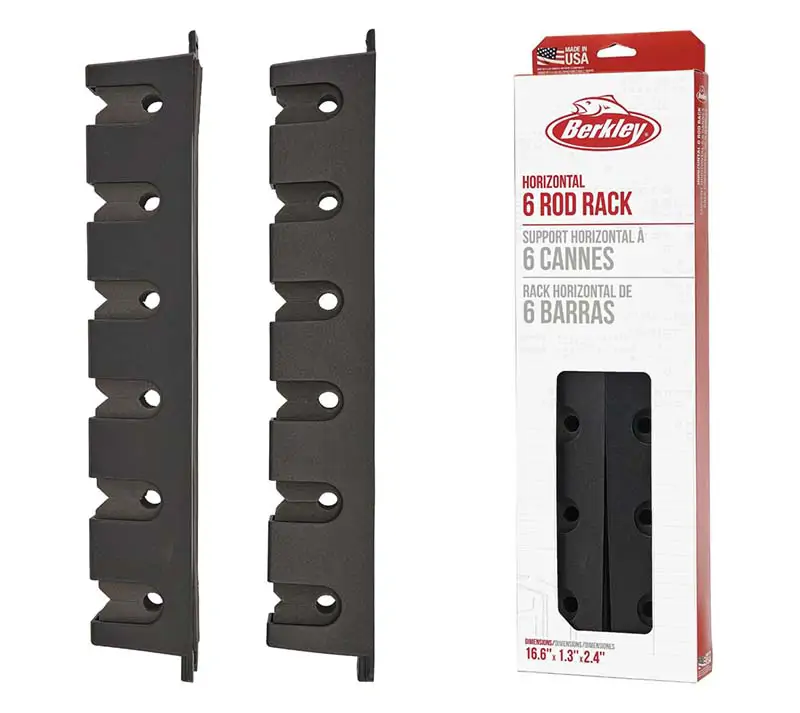 BERKLEY HORIZONTAL ROD RACK 6-RODS/COMBOS
