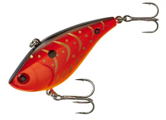 BOOYAH ONE KNOCKER LIPLESS CRNK 2.5in 1/2oz RAYBURN RED