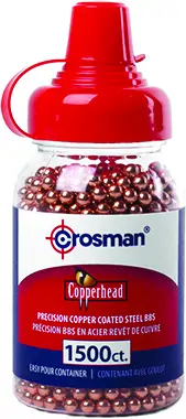 CROSMAN COPPERHEAD BBs 4.5mm 1500 BOTTLE