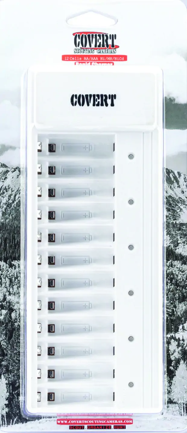 COVERT BATTERY CHARGER 12AA