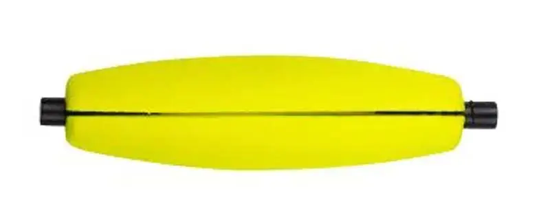 COMAL SLOTTED CIGAR PEG FLOAT 2.5in YELLOW 100bg