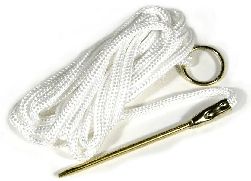 EAGLE CLAW BRAIDED NYLON STRINGER 12ft WHITE