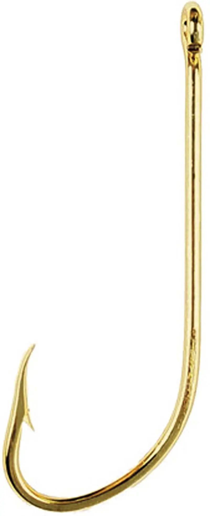 EAGLE CLAW HEAVY SHANK HOOK GOLD 3/0 8pk