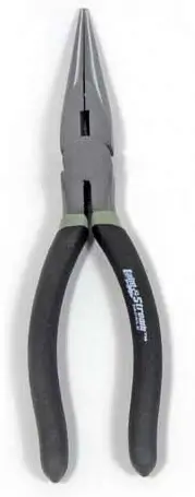 EAGLE CLAW LONG NOSE PLIERS 8in CHROME