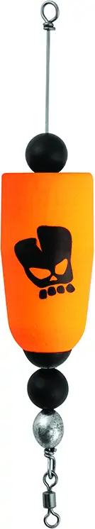 VUDU POPPING CONE FLOAT COMBO 3.25in ORANGE