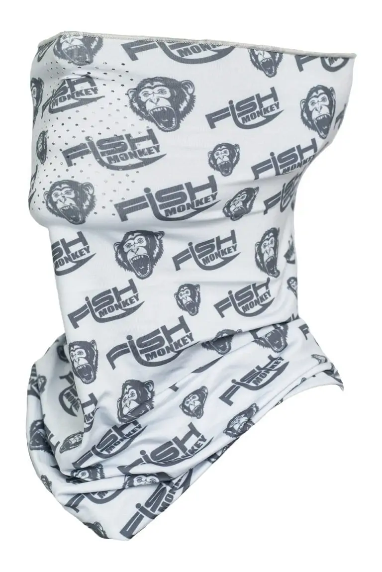 FISH MONKEY FACE GUARD UPF50 LIGHT GREY
