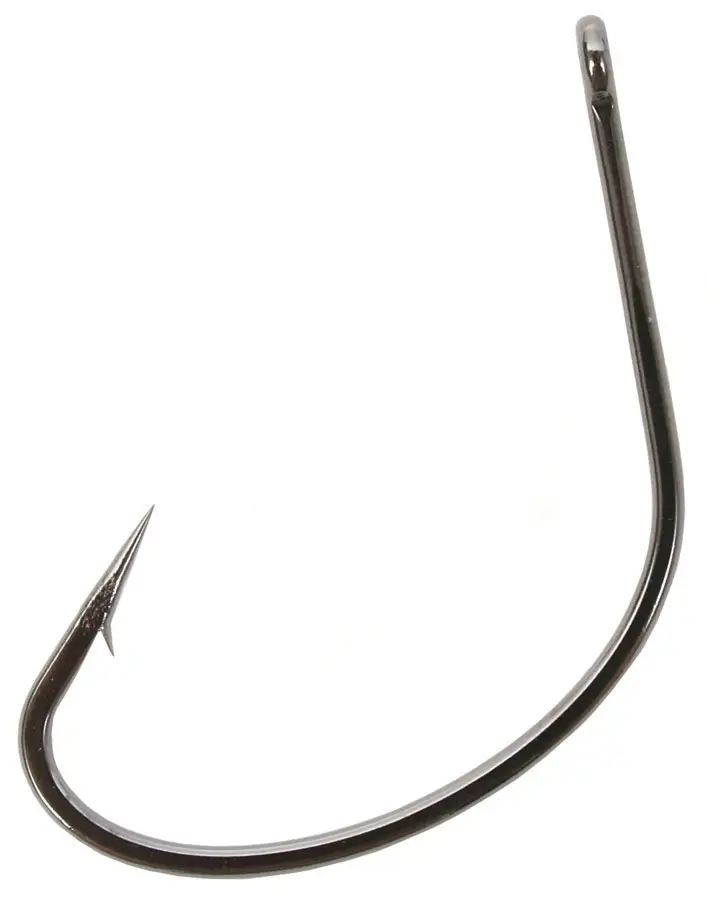 GAMAKATSU WIDE GAP SHINER HOOK BLACK 2/0 6pk