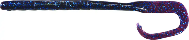 GOOGAN MONDO WORM 7.25in 7bg PLUM