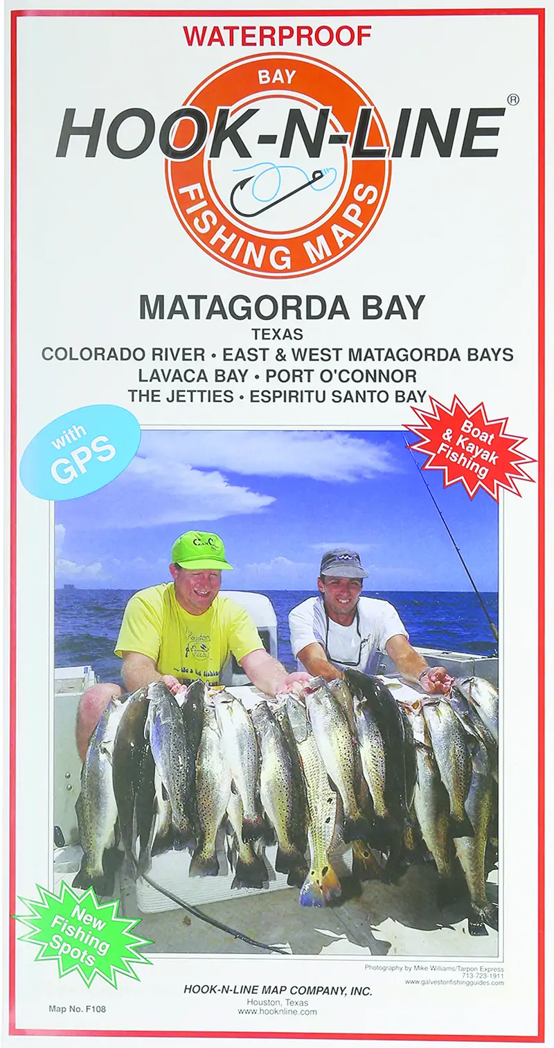 HOOK-N-LINE FISHING MAP MATAGORDA BAY