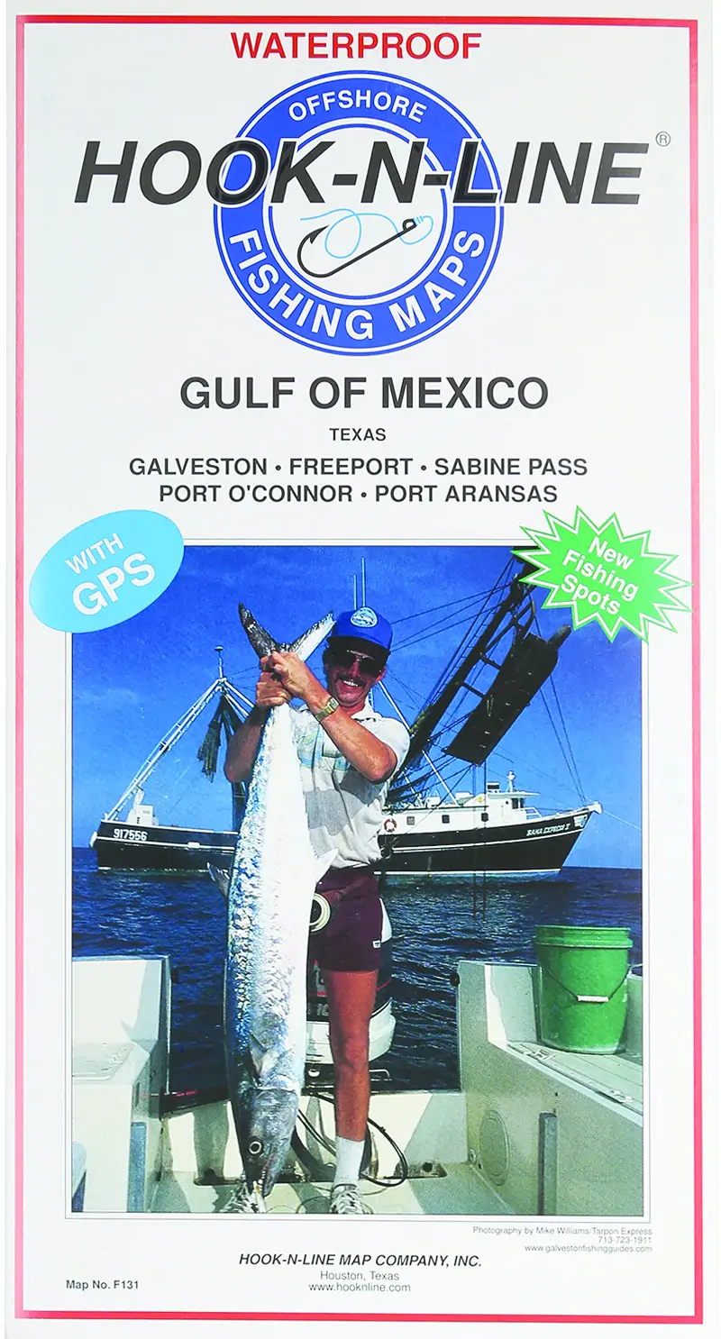 HOOK-N-LINE FISHING MAP UPPER GULF OF MEXICO