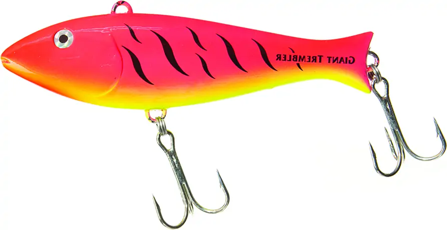 HALCO GIANT TREMBLER TROLLBAIT 7in 4.5oz PINK FLURO