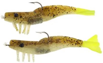 H H LURE TKO SHRIMP DOUBLE RIG 1/4oz COCK OF THE WALK