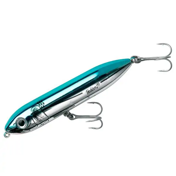 HEDDON SUPER ZARA SPOOK JR 3.5in 1/2oz CHROME BLUE