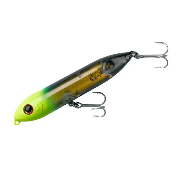 HEDDON SUPER ZARA SPOOK JR 3.5in 1/2oz BLACK/CHART