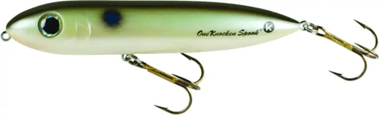 HEDDON ONE KNOCKER ZARA SPOOK 4.5in 3/4oz BONE HEAD