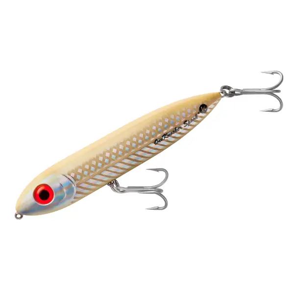 HEDDON ONE KNOCKER ZARA SPOOK 4.5in 3/4oz BONE/SILVER
