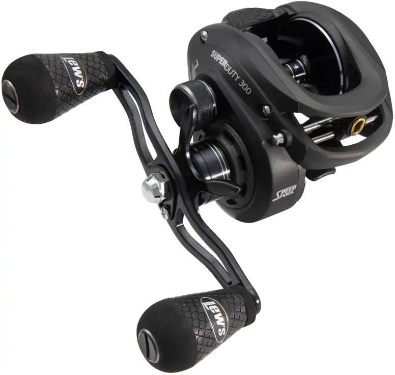LEWS SUPER DUTY 300 REEL BAITCAST 7bb 7.11