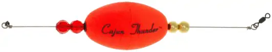 CAJUN THUNDER BACK BAY OVAL FLOAT 2.5in FLO ORANGE