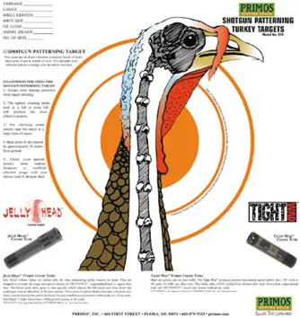 PRIMOS TURKEY TARGETS 10.75-11.5in 12pk
