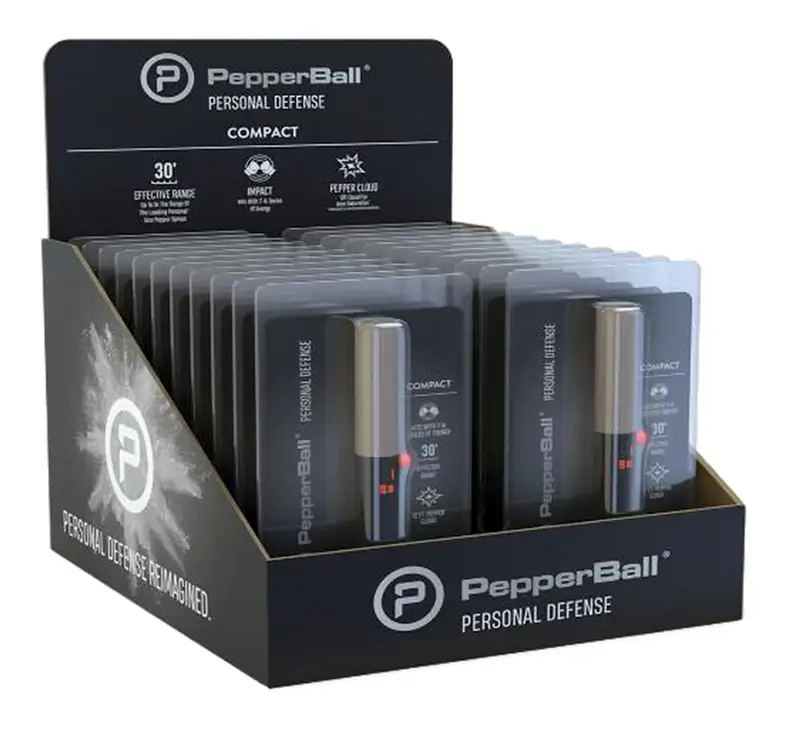 PEPPERBALL COMPACT LAUNCHER DISPLAY 24ct PEPPERBALL