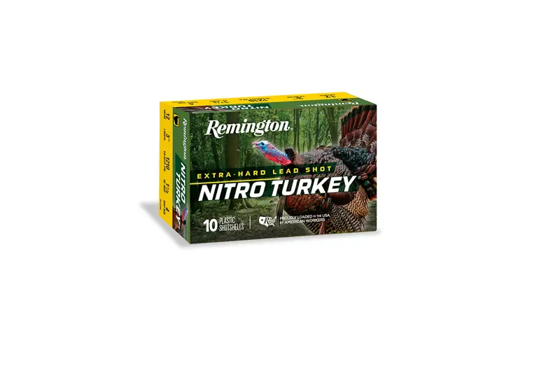 REMINGTON NITRO TURKEY SHOTSHELL 12GA 5 3in MAX 10bx