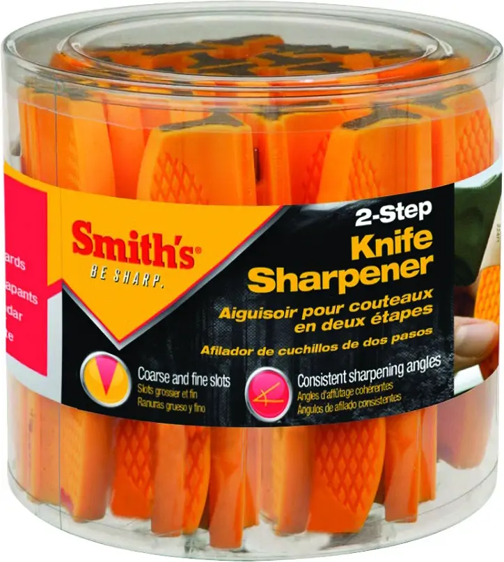 SMITHS 2-STEP SHARPENER POP 24ea COUNTER DISPLAY