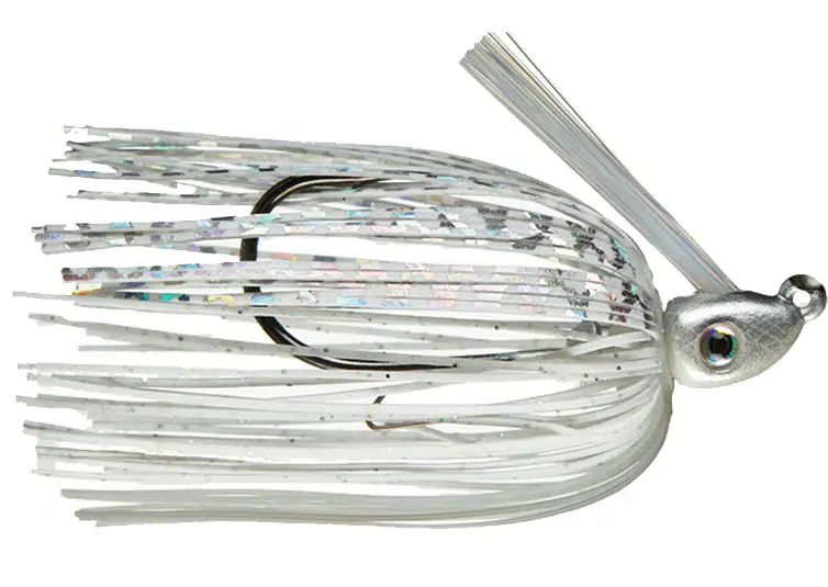 STRIKE KING HACK ATTACK SWIM JIG 1/4oz WHITE