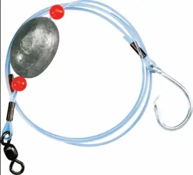 SEA STRIKER MONO SNAPPER RIG 8oz 150lb 10/0 CIRCLE