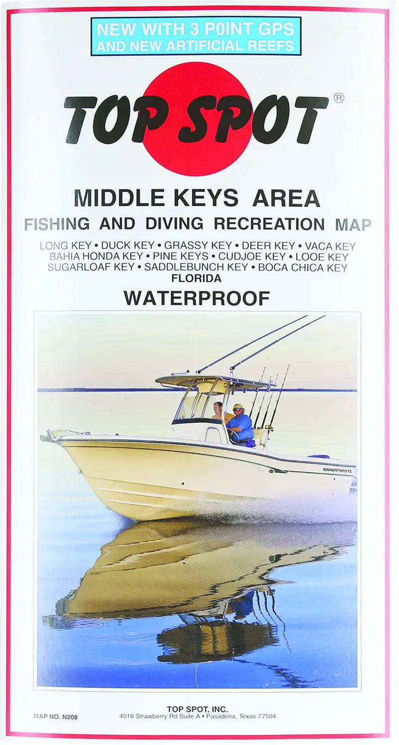 TOP SPOT FISHING MAP MIDDLE BAY AREA