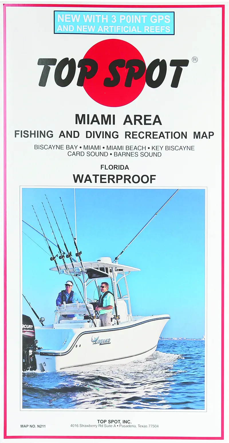 TOP SPOT FISHING MAP MIAMI AREA
