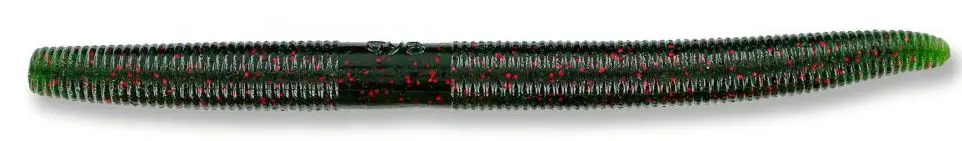 YAMAMOTO SENKO WORM 5in 10bg WTRMLN/RED FLK