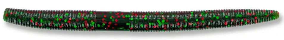 YAMAMOTO SENKO WORM 5in 10bg WTRMLN/RED-GRN