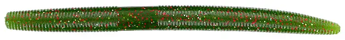 YAMAMOTO SENKO WORM 5in 10bg WTRMLN RED MAG