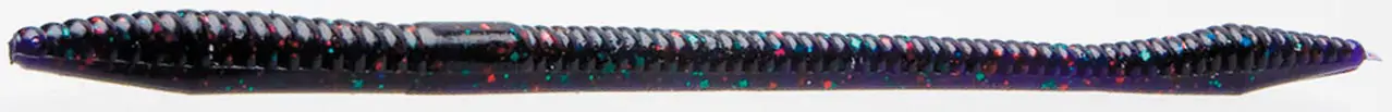 ZOOM TRICK WORM 6.5in 20bg JUNEBUG/RED