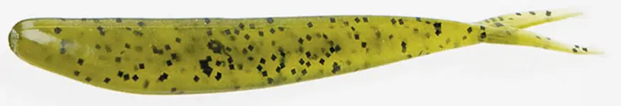 ZOOM FLUKE 4in 10bg WATERMELON SEED