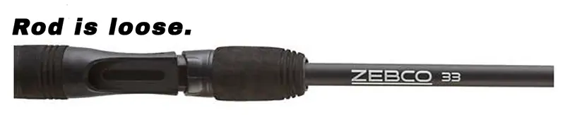 ZEBCO Z-CAST ROD CASTING 6ft M 2pc